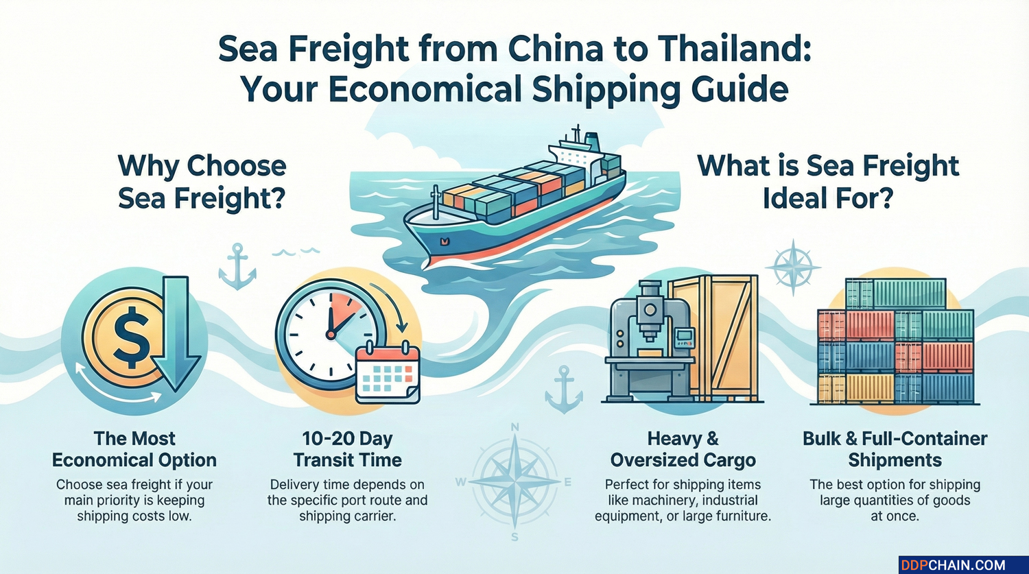 Shipping from China to Thailand | Air, Truck, DDP Cost -2026