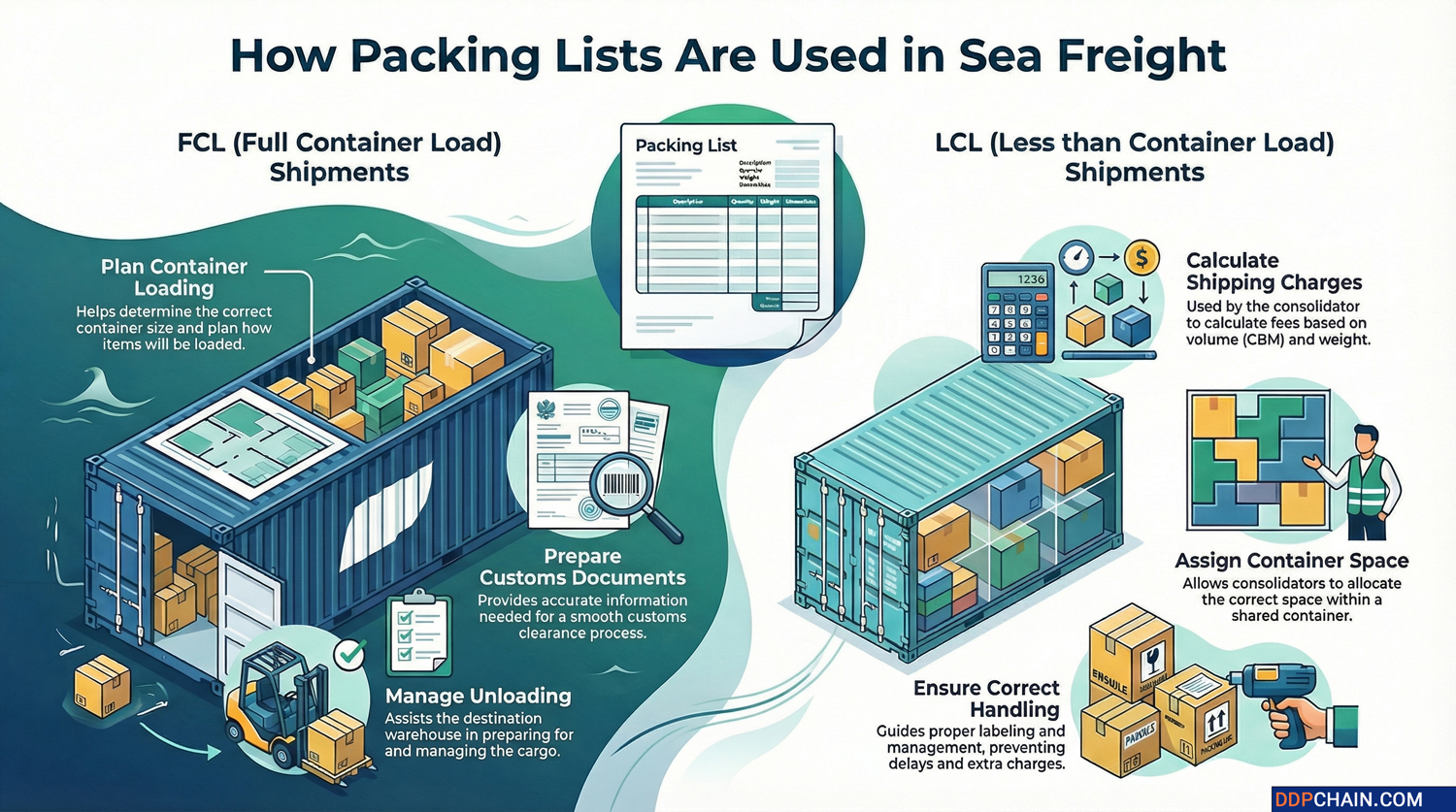 Packing List: Complete Guide for Shipping From China