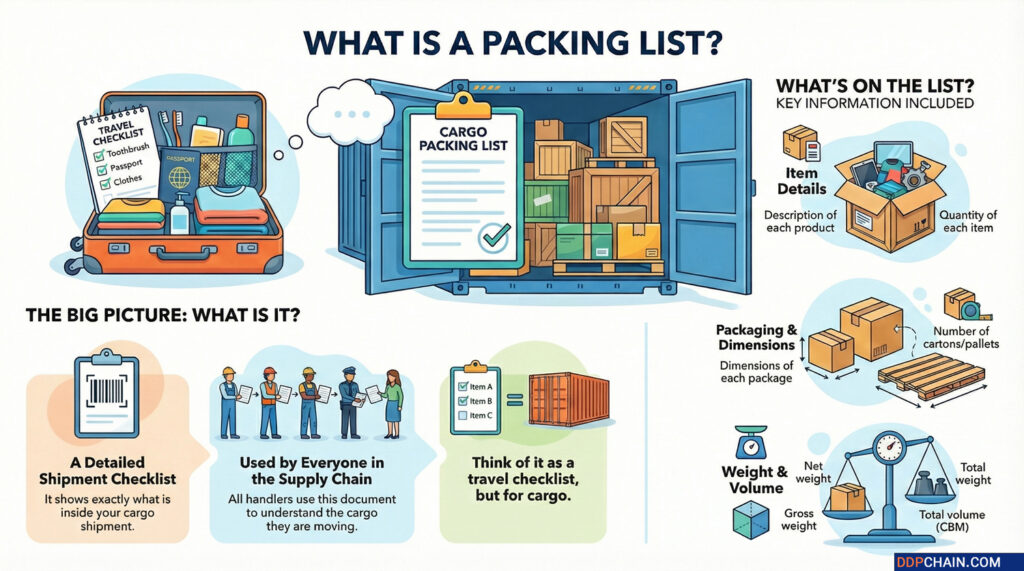 Packing List: Complete Guide for Shipping From China